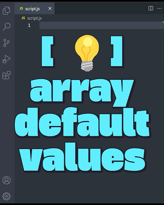 💡 Destructuring With Default Values In Javascript Coding Javascript