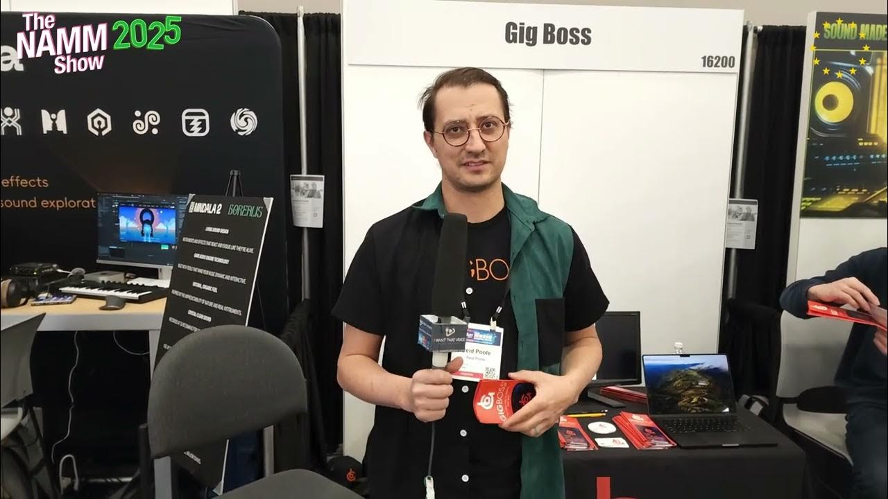 NAMM2 2025 - Gig Boss - Company Introduction - #NAMMShow - YouTube