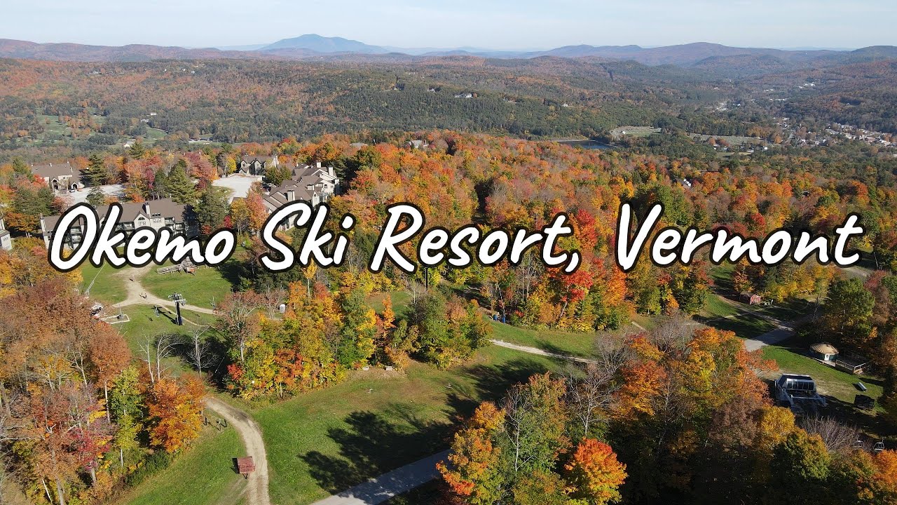 Okemo Ski Resort, Vermont from a drone! - YouTube