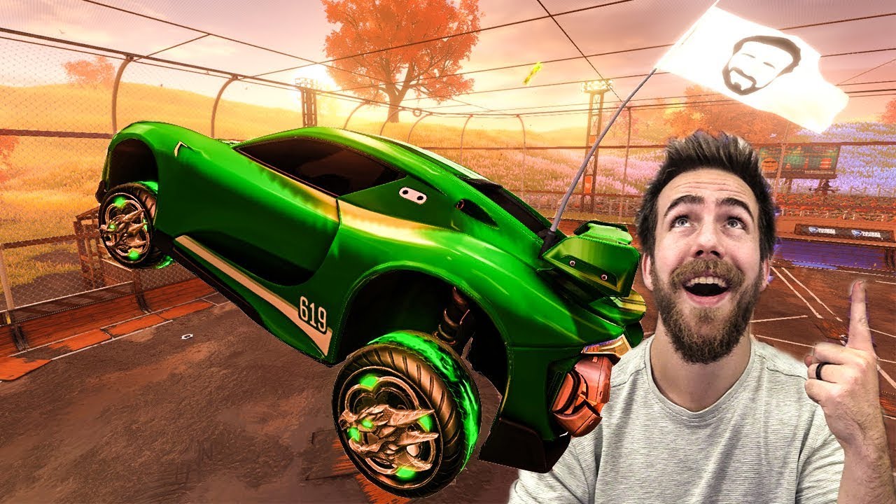 THEY GAVE ME A FLAG IN THE NEW ROCKET LEAGUE UPDATE!!! - YouTube