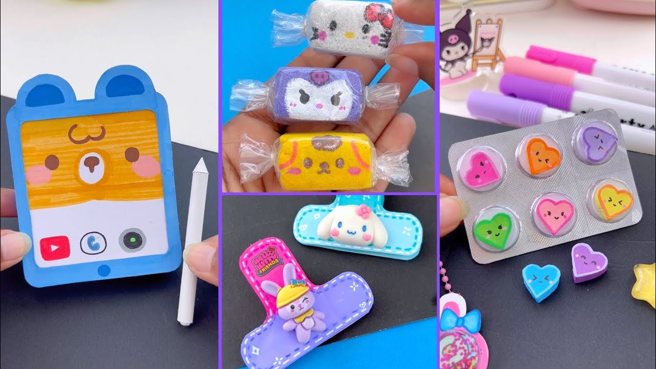 11 DIY Miniature Crafts Idea / Easy Craft Ideas / school hacks / mini ...