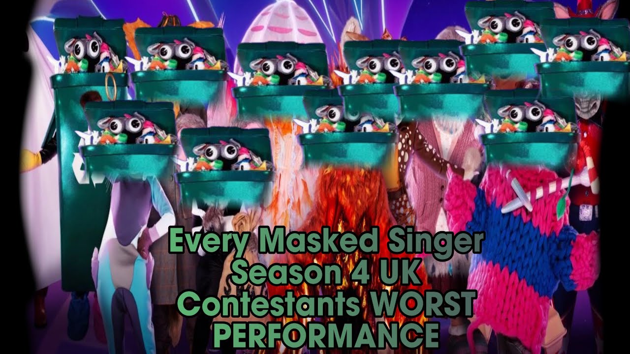 Every Masked Singer Season 4 Contestants WORST PERFORMANCE (Not ...