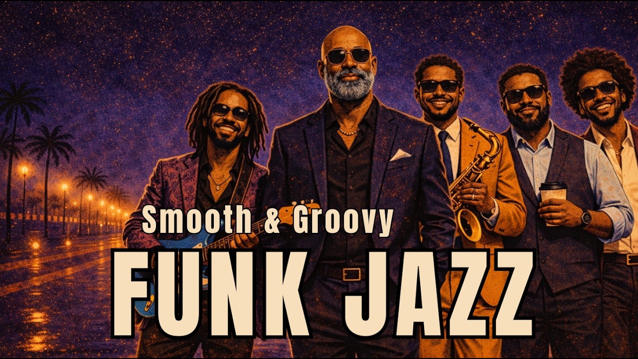 Late Night Urban Jazz Funk 🎷 Smooth & Groovy Soul Mix for Night Drives ...