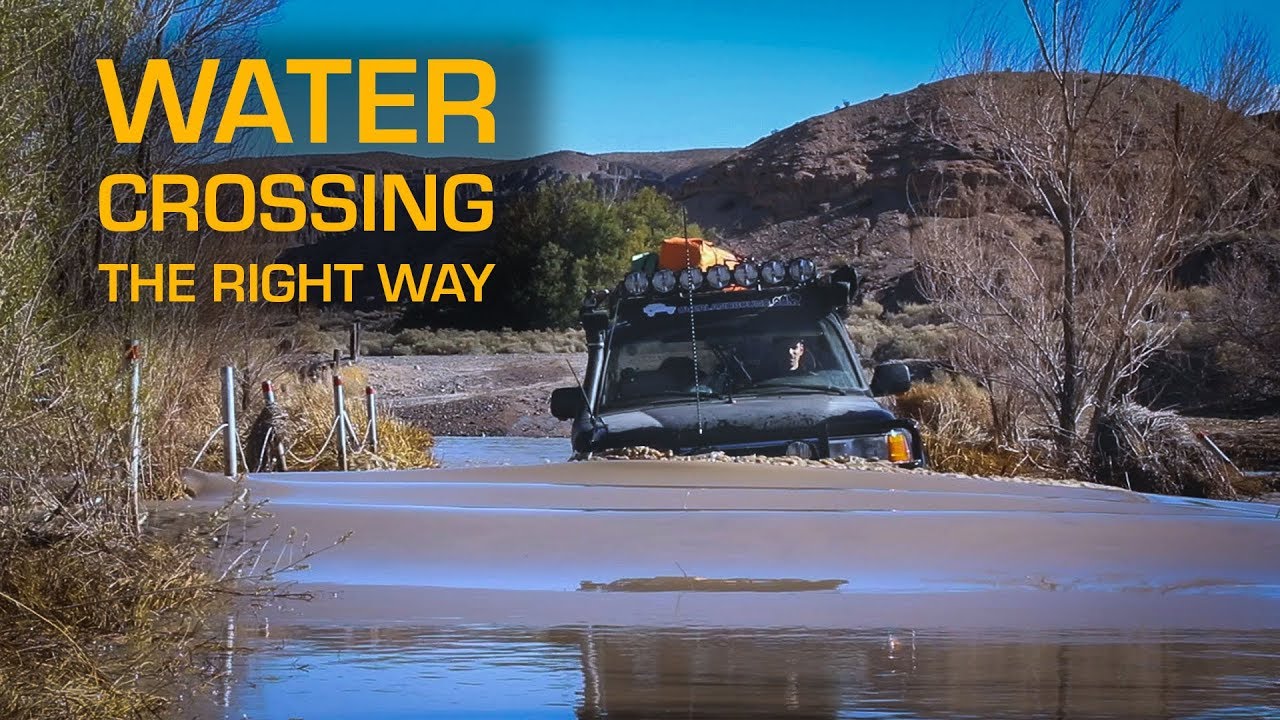 Water Crossing - How to Do It the Right Way - YouTube
