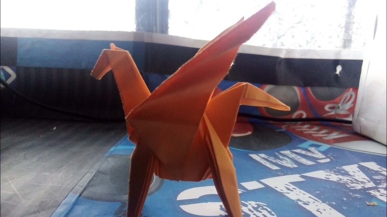 Cómo hacer caballo de papel origami - YouTube