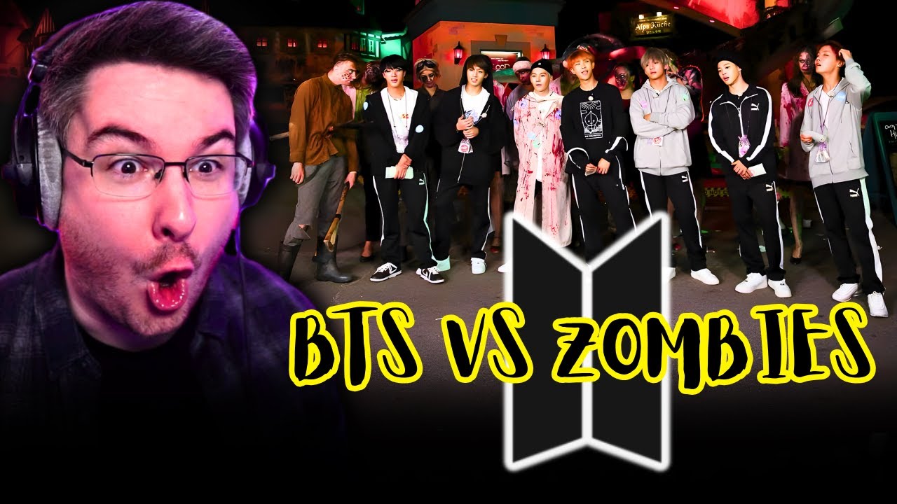 BTS VS ZOMBIES WAS ACTUALLY CRAZY! | RUN BTS 24 REACTION - YouTube
