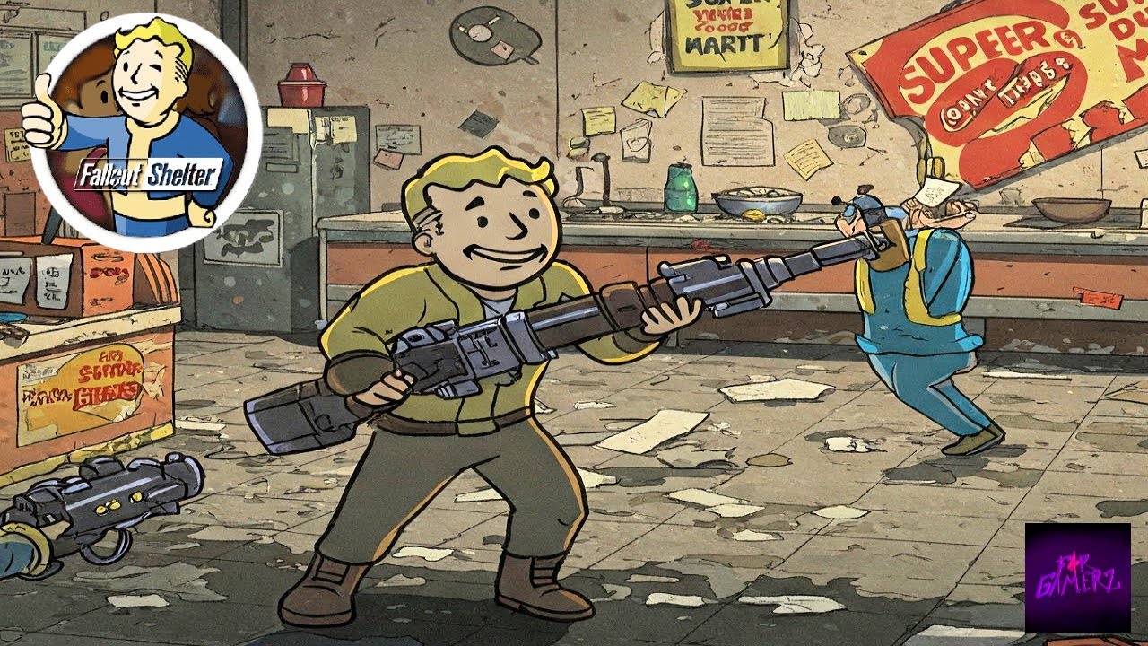Fallout Shelter Vault 47: Kampf im Super Duper Mart! ⚔️ Folge 30 - YouTube