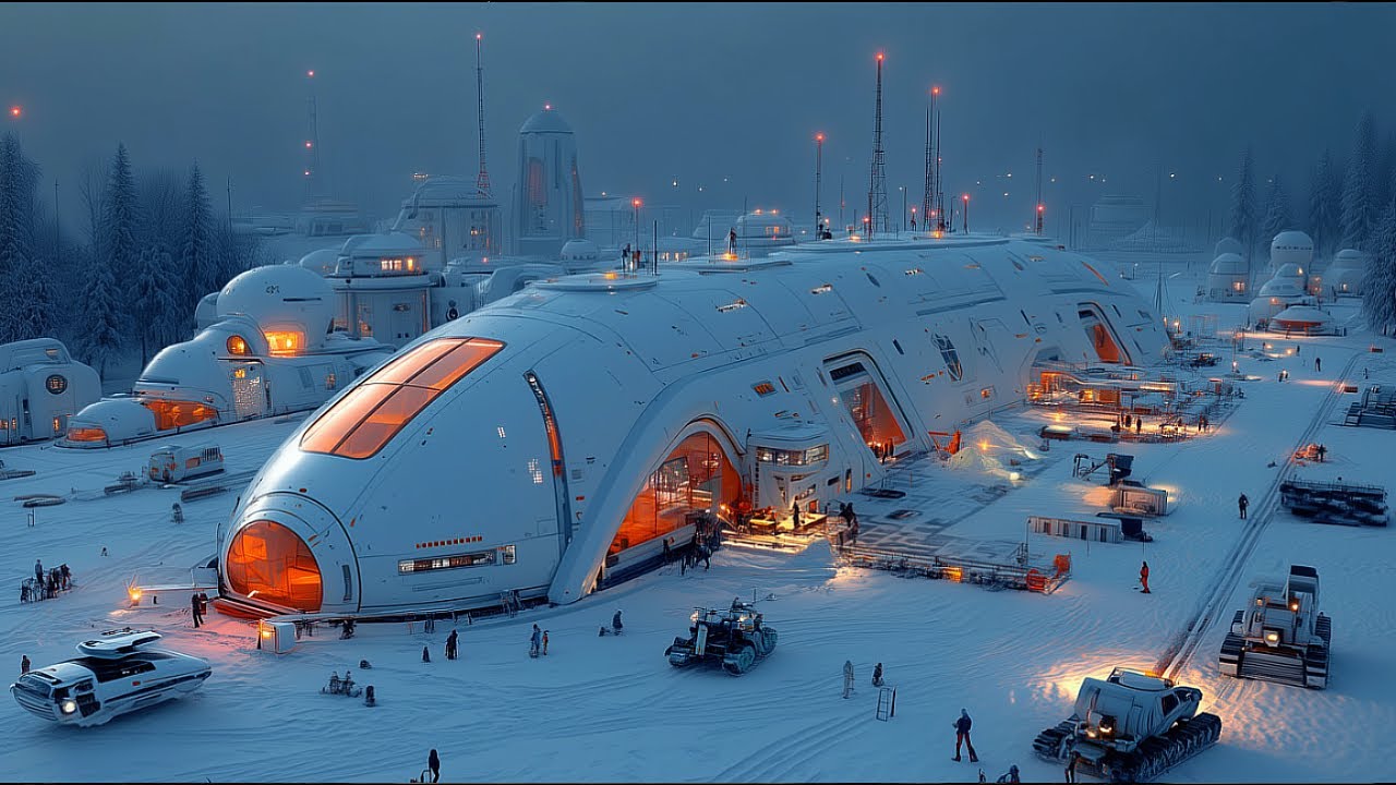 Arctic Dreams: The Stunning Future of Snow Cities & Vehicles | Sci-Fi ...