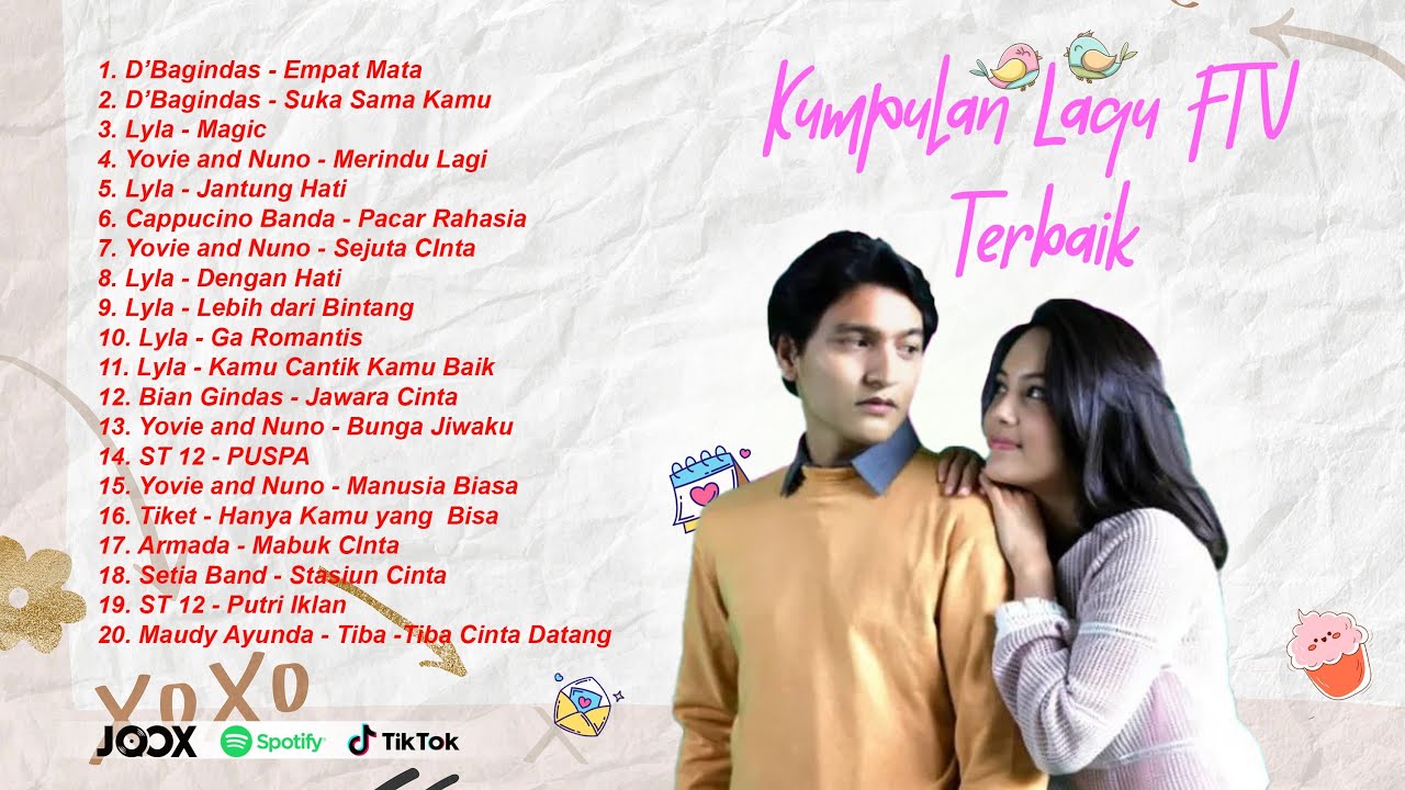 Kumpulan Lagu FTV Paling Hits Tahun 2000an #musik #laguromantis #ftv #rekomendasimusik - YouTube