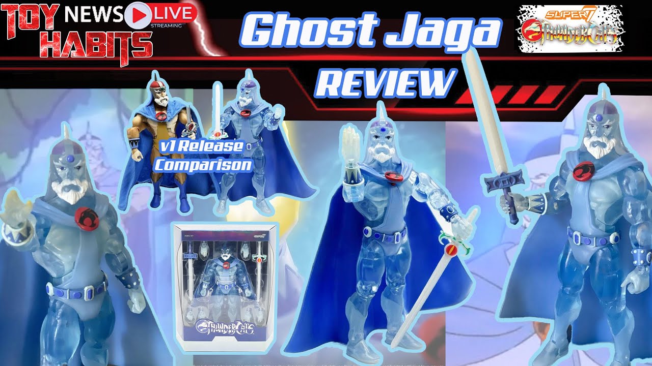 Ghost Jaga ThunderCats Super7 Ultimates Exclusive Review and First ...