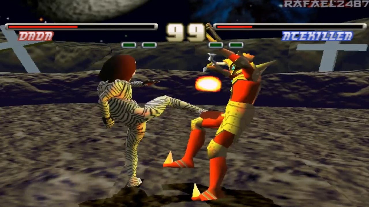 Ultraman Fighting Evolution (Dada) vs (Ace Killer) HD - YouTube