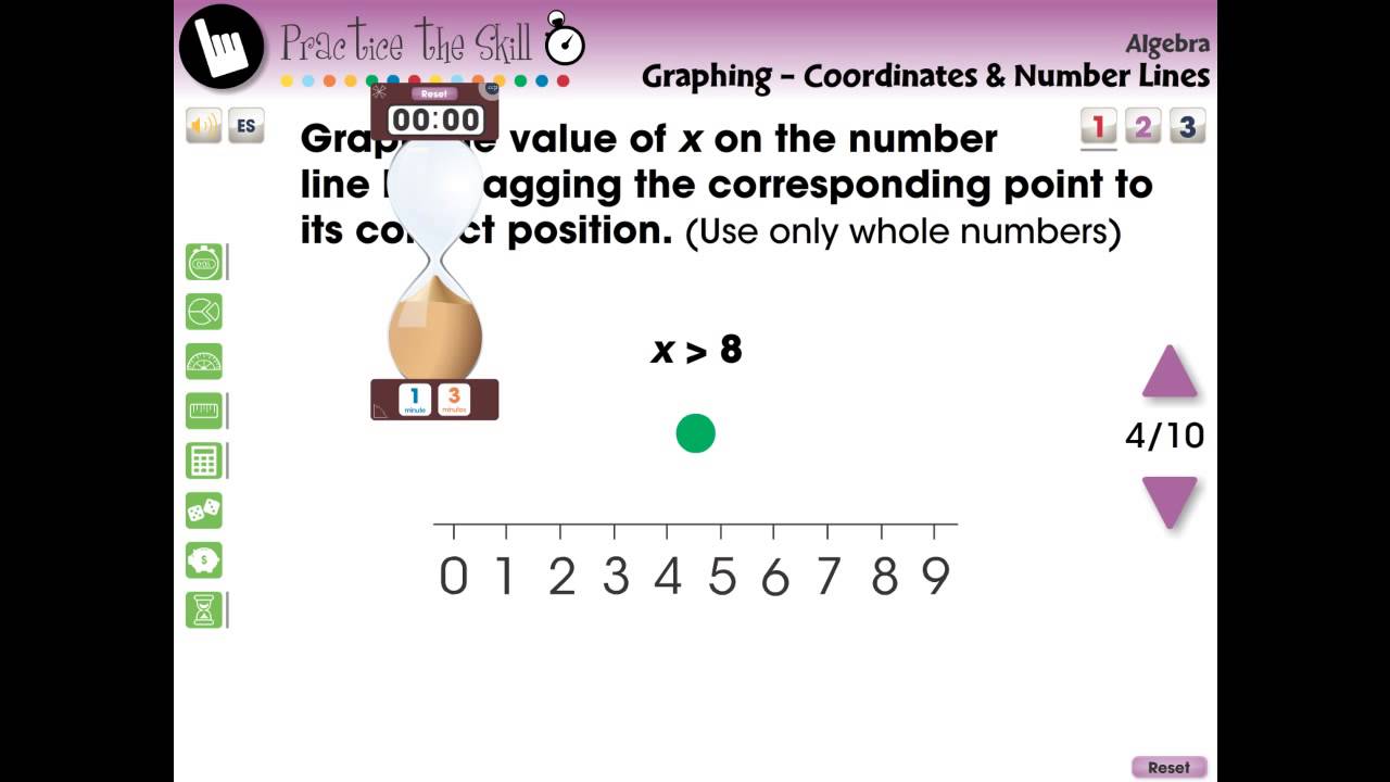 CC7306 Algebra: Graphing - Coordinates & Number Lines - Practice the ...