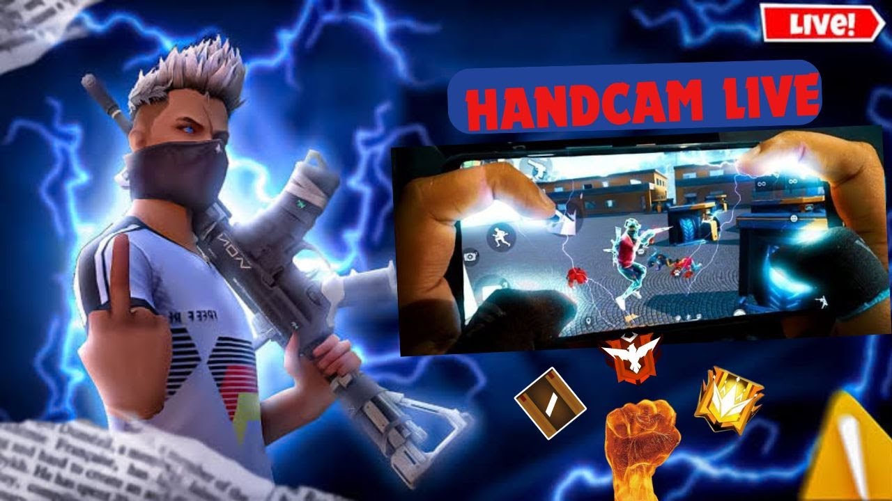 HANDCAM FREE FIRE MAX LIVE STREAM |Live Streaming Infinix GT 20 Pro ...