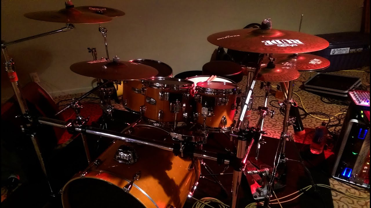 Axis eKit Trigger, Alesis DM5 drum setup - YouTube