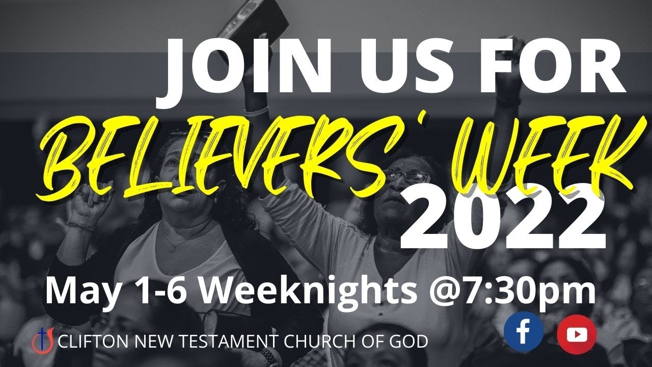 Believers' Week Service || May 4, 2022 || Holiness of Heart & Life ...