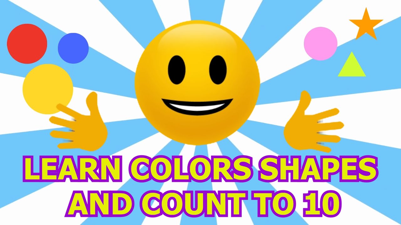 Learn Colors, Shapes, and Counting with Giggles! Fun & Educational ...