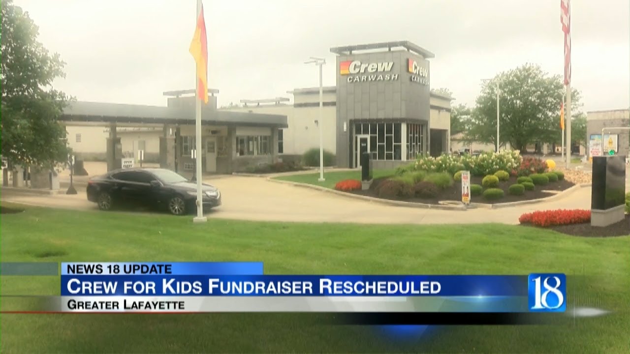 Crew for Kids fundraiser rescheduled after bad weather - YouTube