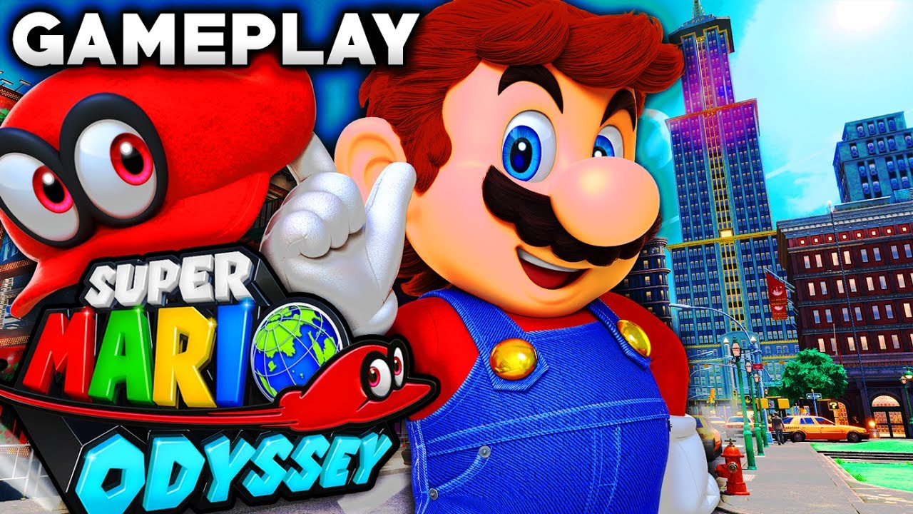 GAMEPLAY! SUPER MARIO ODYSSEY - YouTube
