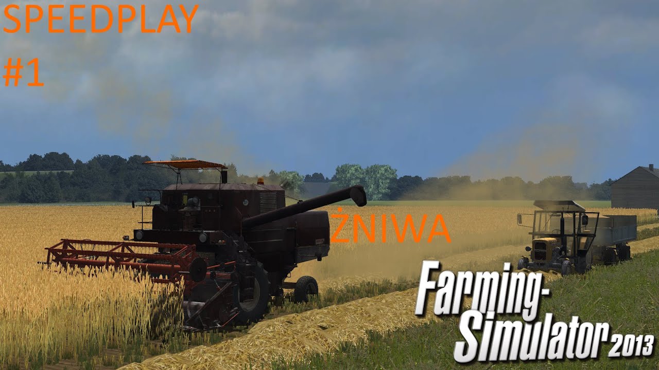SpeedPlay FS13 #1 żniwa bizonem z056 i Ursus'em c360 - YouTube