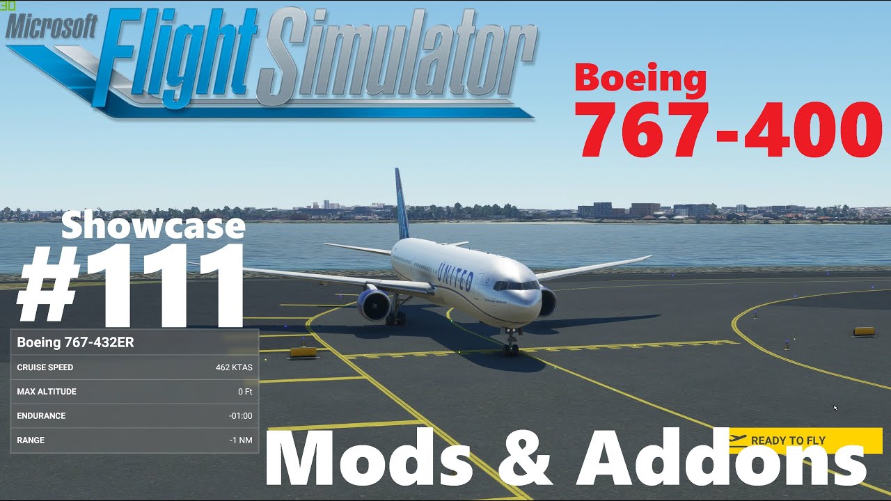 Boeing 767-400ER - Showcase #111 - Mods & Addons for Microsoft Flight ...