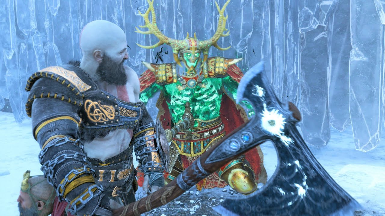 God of War Ragnarök KING HROLF KRAKI - NO DAMAGE PERFECT PARRY GOD ...