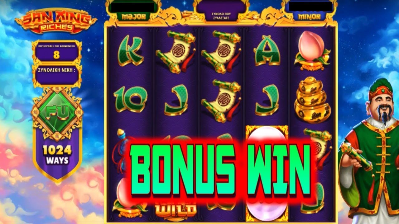 San Xing Riches - Bonus Win - YouTube