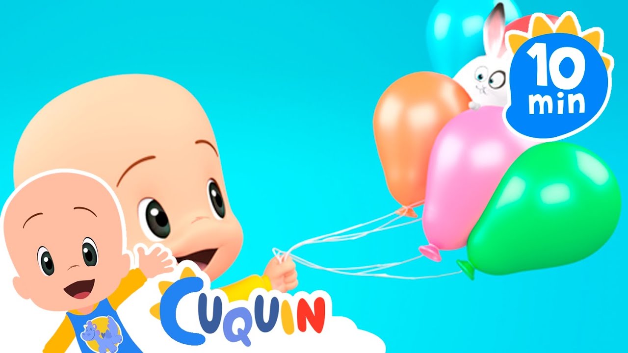Cuquin's Balloons | Cleo & Cuquin Educational Videos for Children - YouTube