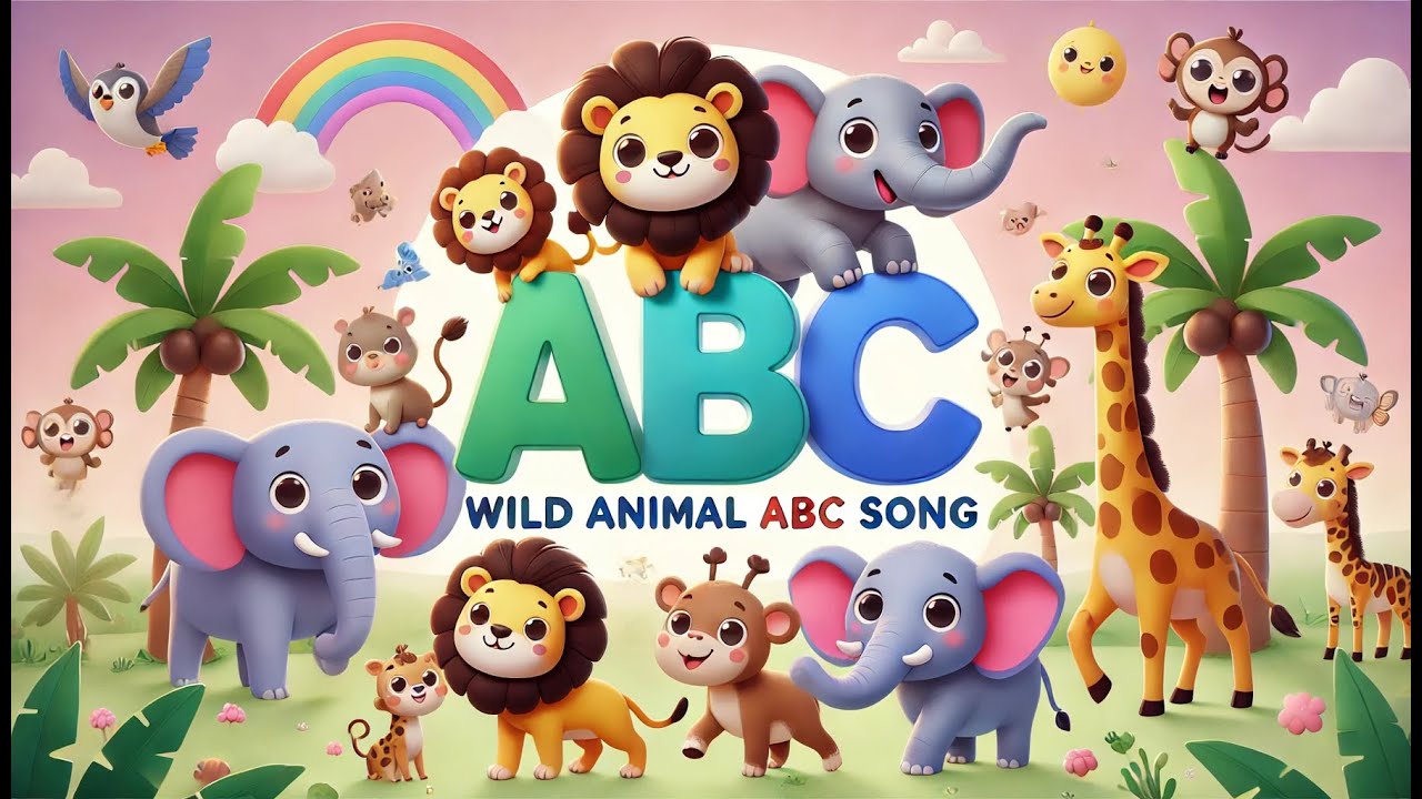 Animal AbC Song | ABC Song For Kids | Nursery Rhymes | Learning Kids Tv ...