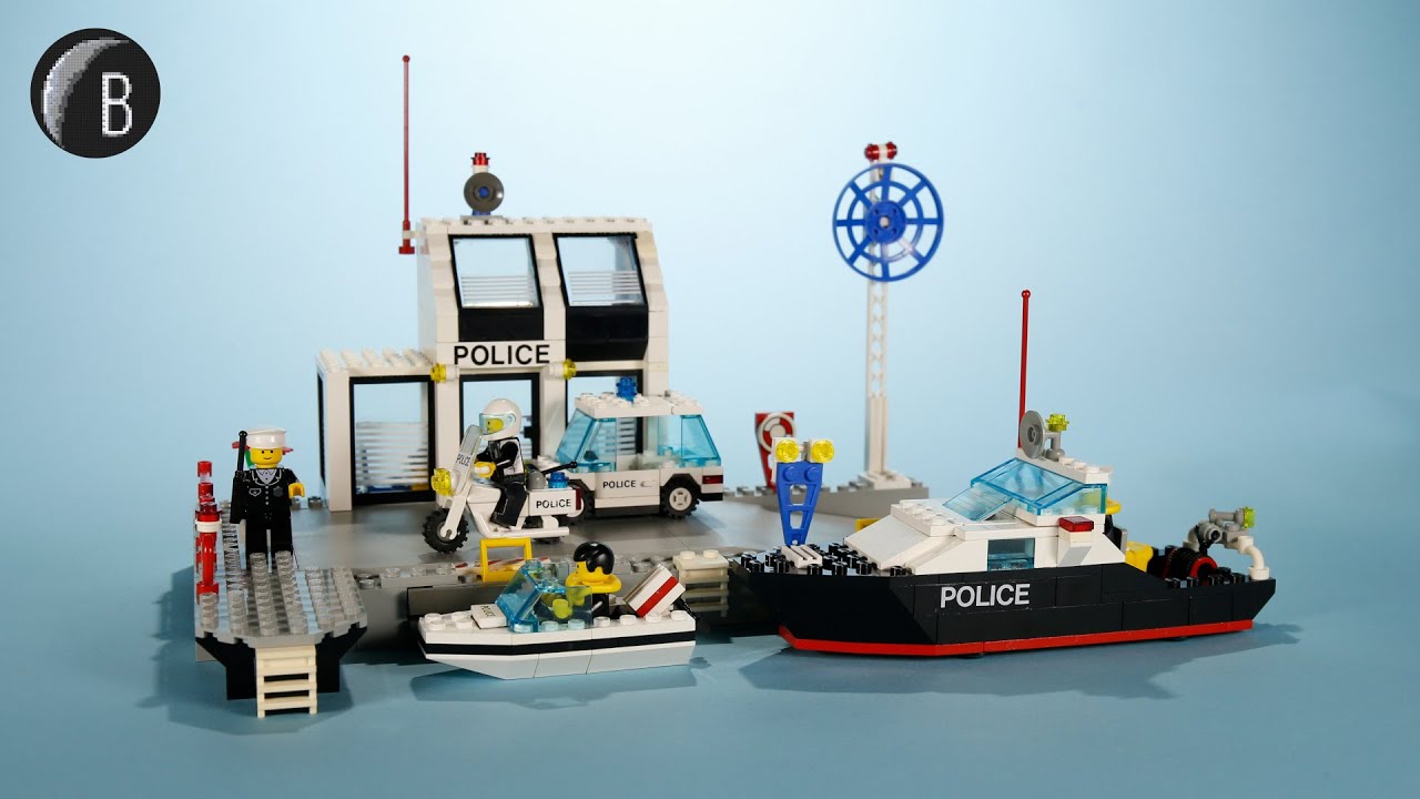 LEGO 6540 - Pier Police - Town - Real-Time Build - YouTube