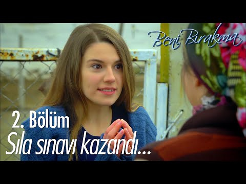 Sıla sınavı kazandığı için çok mutludur...- Beni Bırakma