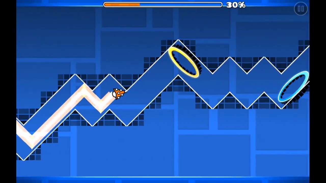 Geometry Dash Galaxy Collapse Wave 47% Mobile - YouTube