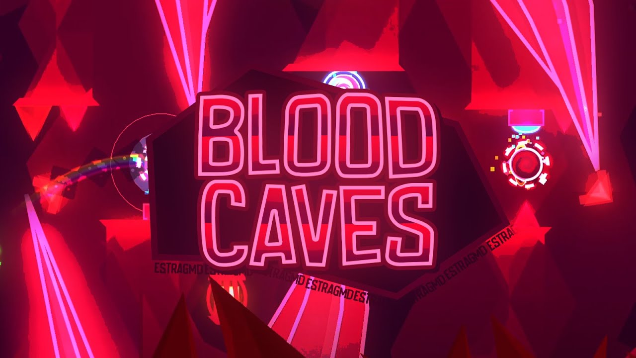 "Blood Caves" 100% [Demon] by EstraGMD | Geometry Dash - YouTube
