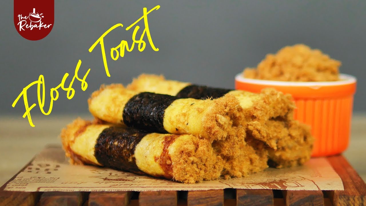Easy Peasy! Floss Roll Pan Toast - YouTube