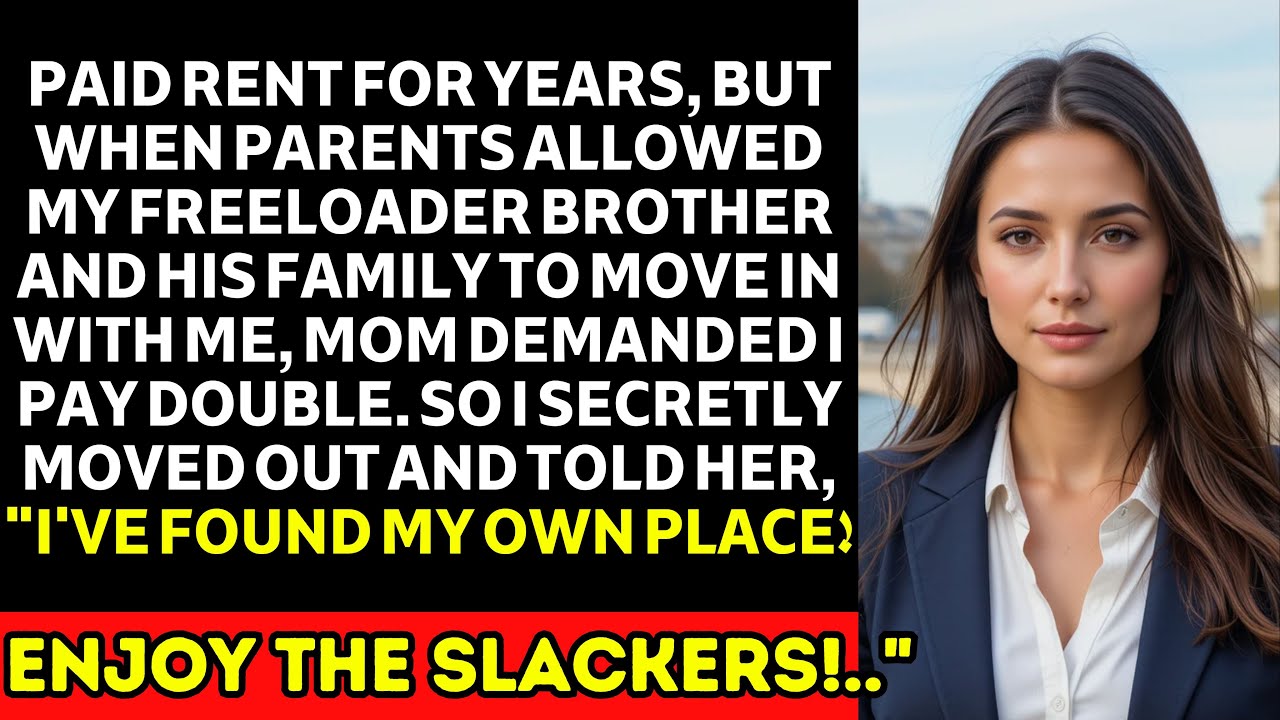 Paid Rent For Years But When Parents Allowed My Freeloader Brother And ...