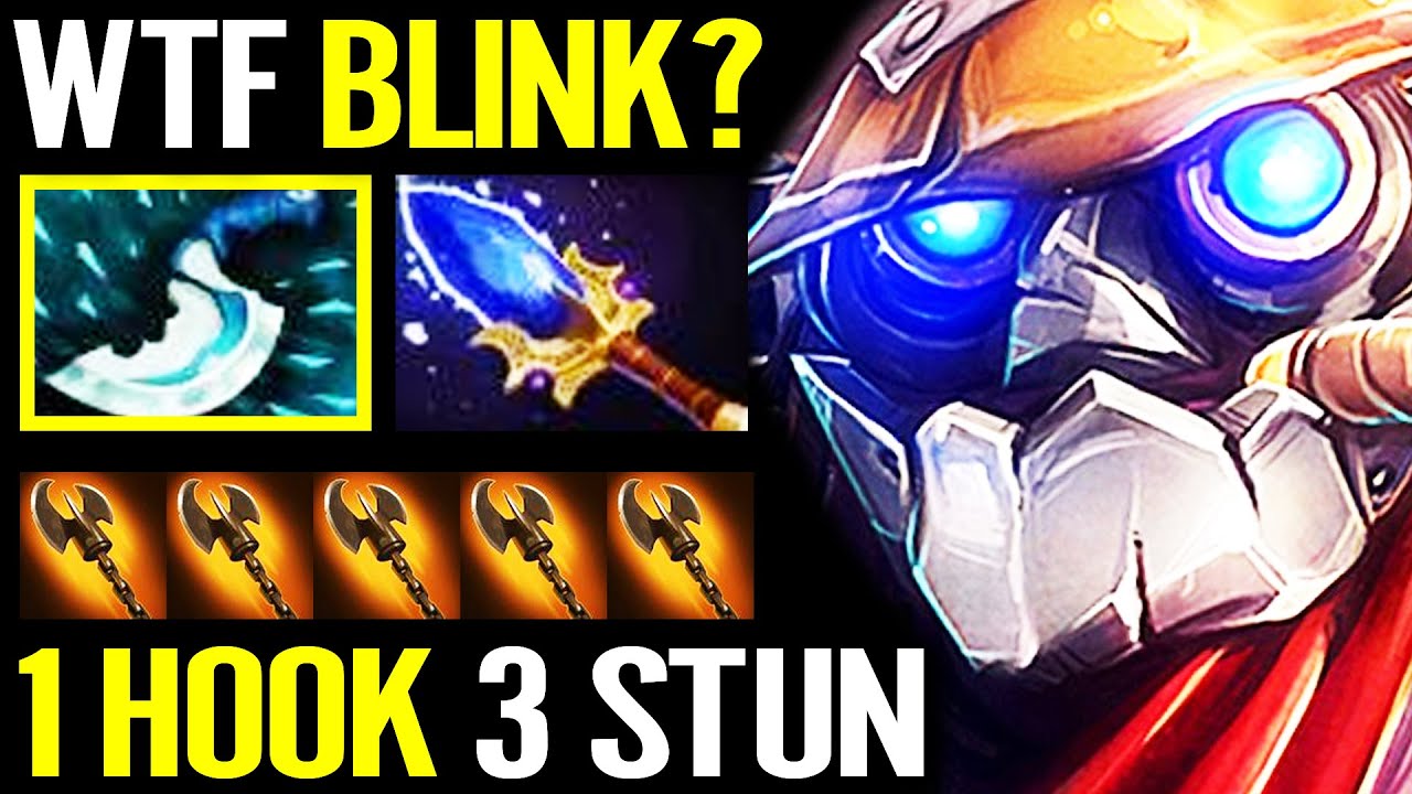 7.26 NEW META Clockwerk Blink Dagger - 1 Hookshot 3 Stun Aghanim ...