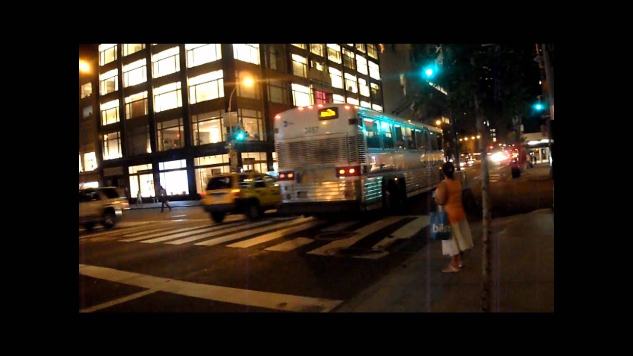 Mta Bus Motor Coach Industries #3467 On The QM2A - YouTube