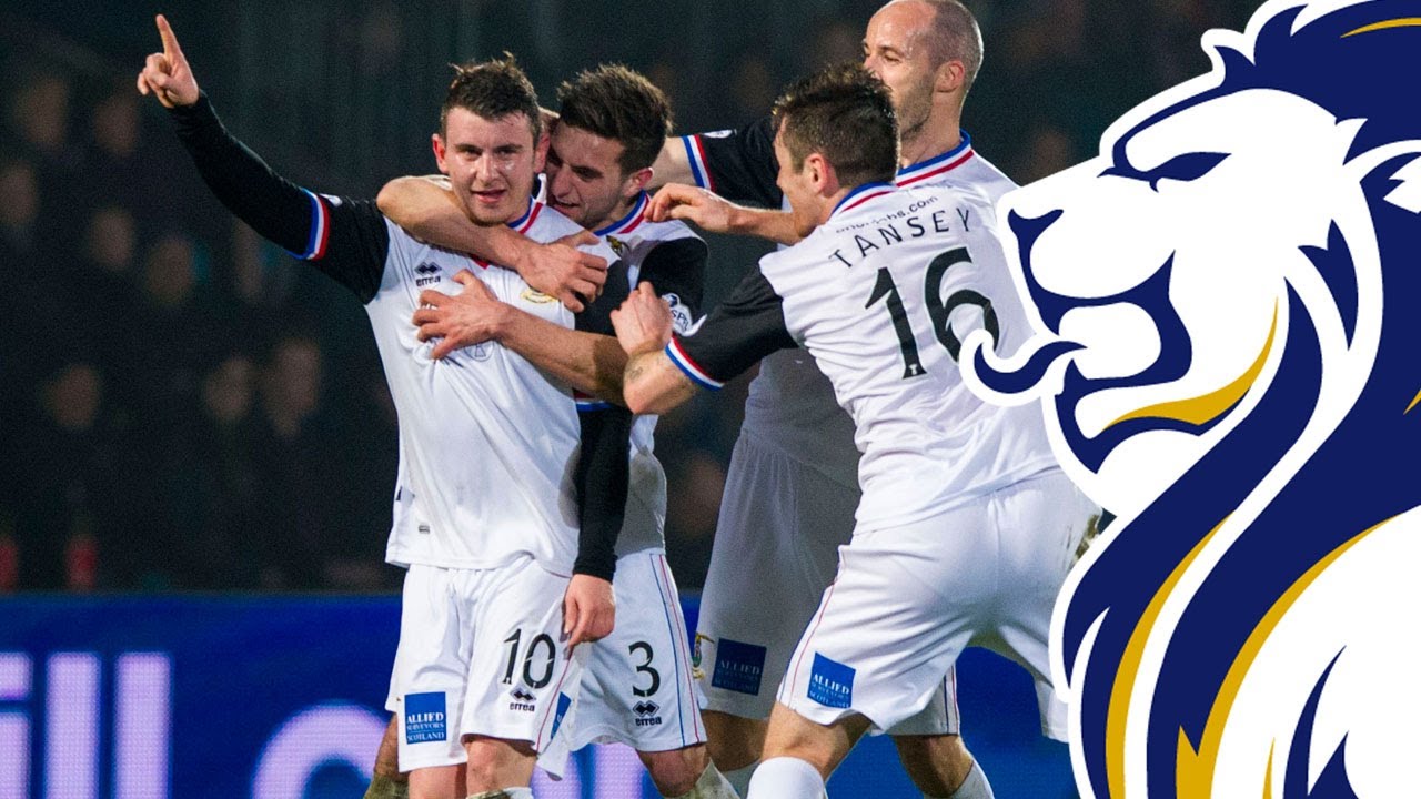 Thistle take late victory in Highland derby - YouTube