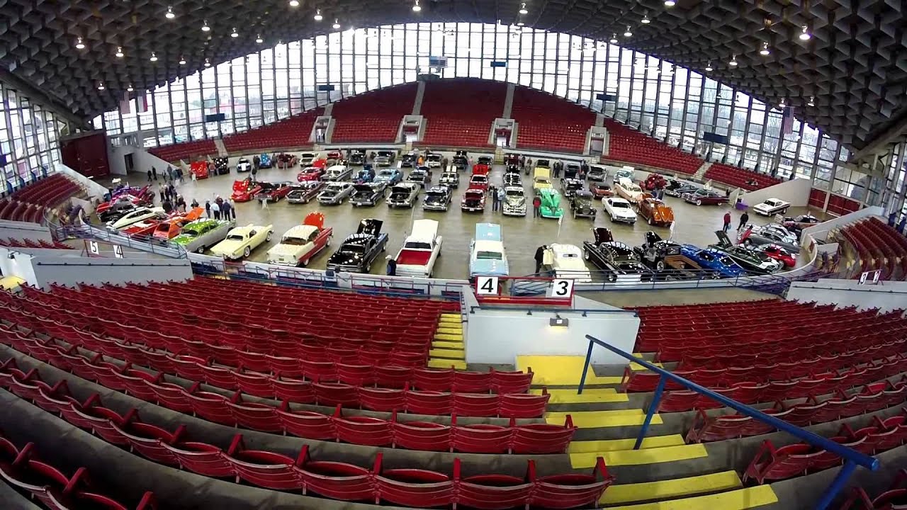 Classic Car Display at Dorton Arena - YouTube