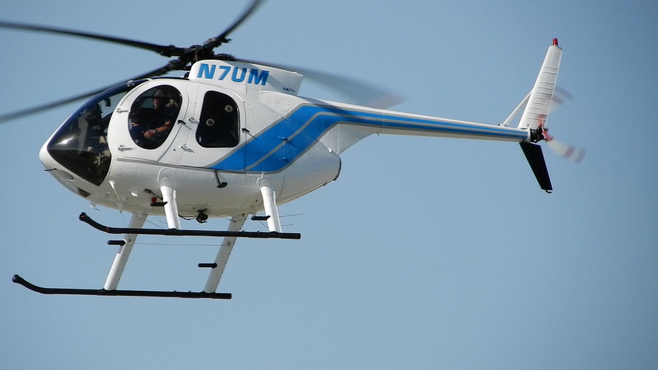 Hughes 500 Helicopter MD 530 Helicopters - YouTube