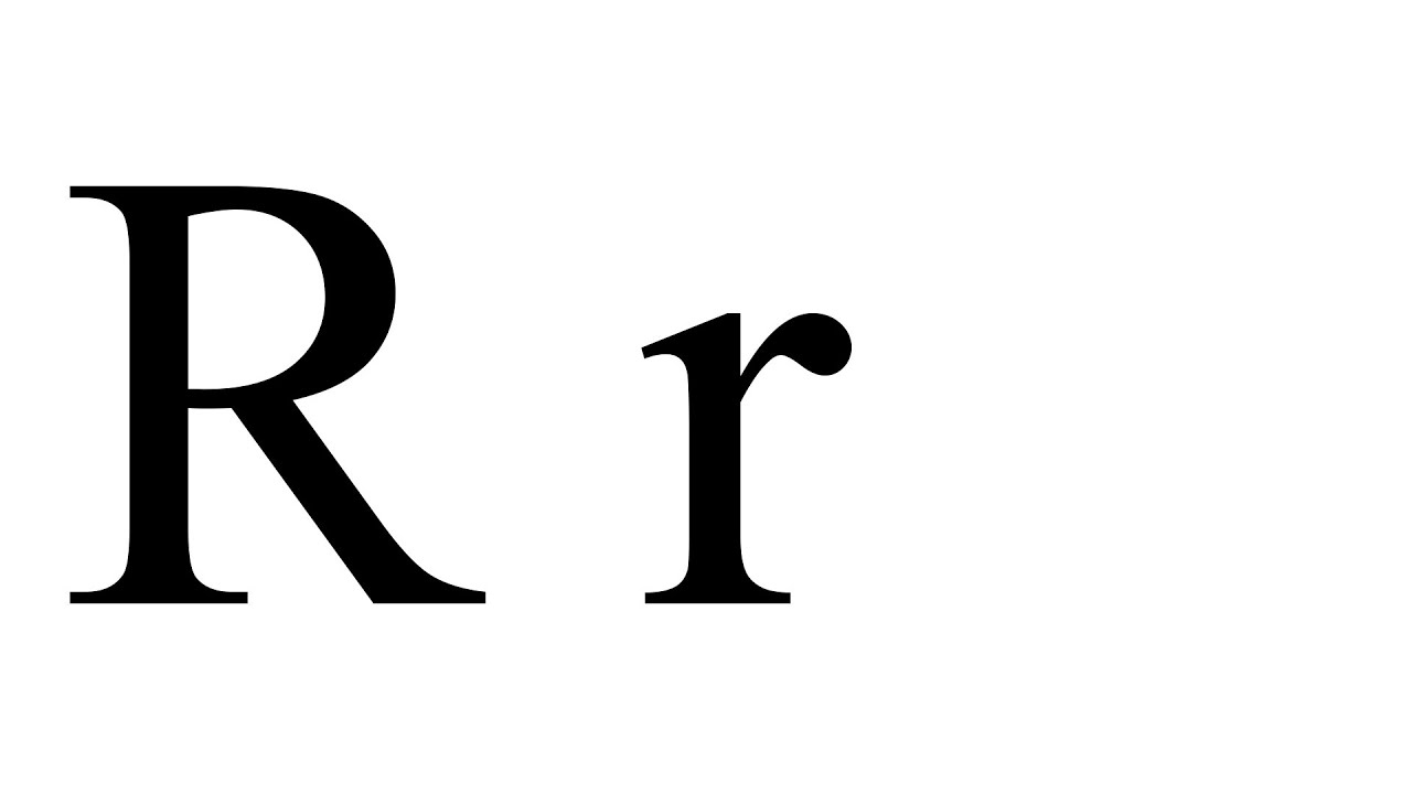 Nauka literek dla dzieci po polsku, Litera R, obrazki i wymowa - YouTube