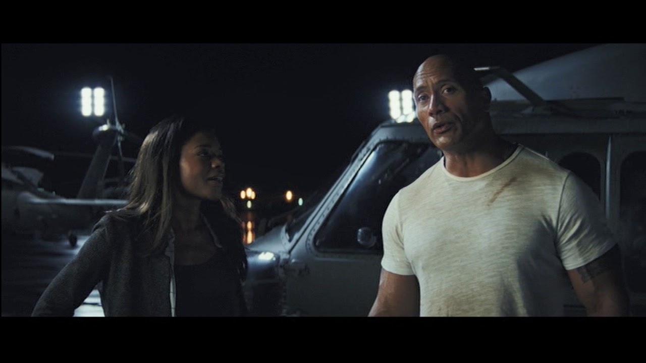 Rampage Quotes: Davis and Kate "Knock him out to" - YouTube