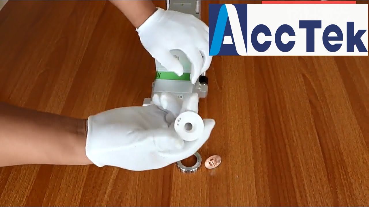 How to Replace a Fiber Laser Cutter Ceramic Ring - YouTube