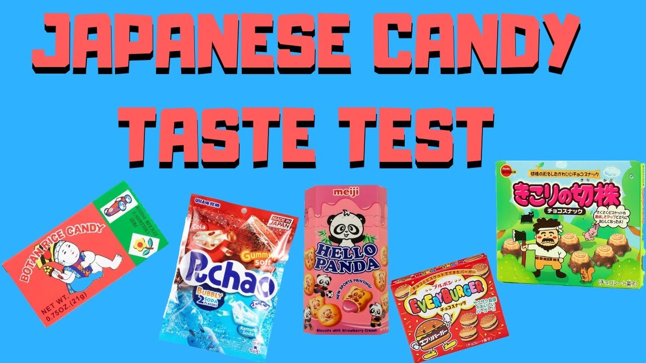 Tasting Unusual Japanese Candy: A Sweet Adventure! - YouTube