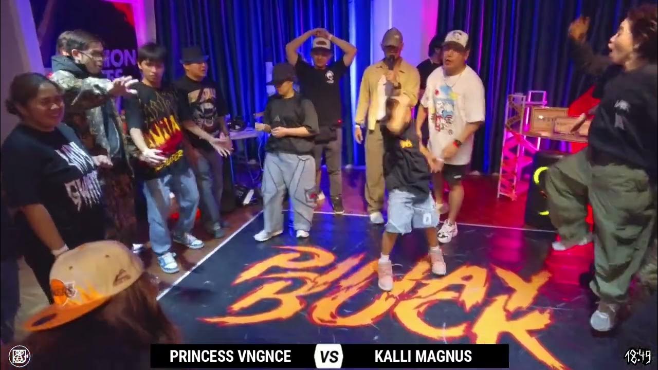 PINAY BUCK TOURNAMENT 3 | 1V1 KRUMP [TOP 16] | PRINCESS VNGNCE VS KALLI MAGNUS - YouTube