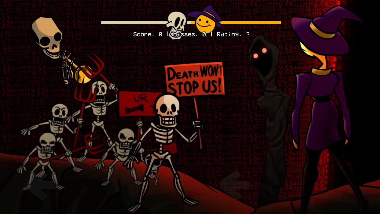 FNF Friday Night Crunchin' Halloween Update! (Rattled) - YouTube