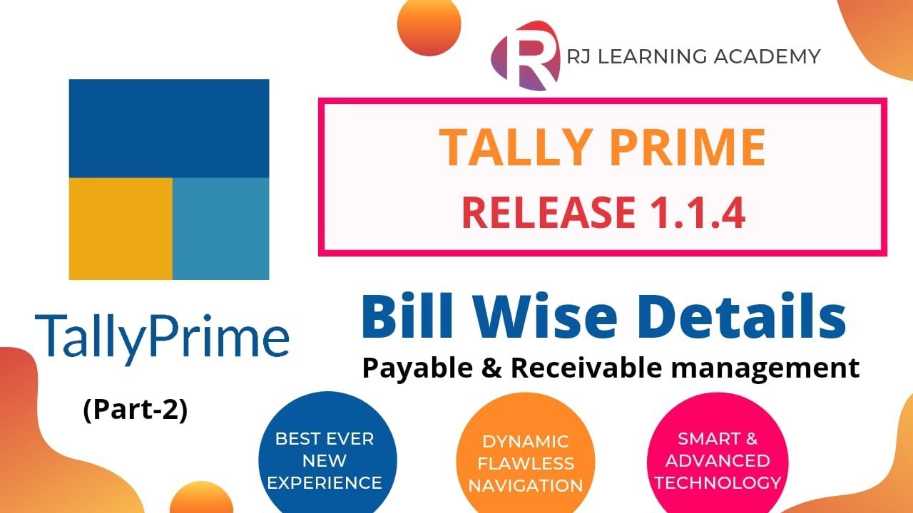 Bill Wise Details In Tally Prime Part 2 Advance Against Reference bill-wise-details-in-tally-prime-part-2-advance-against-reference