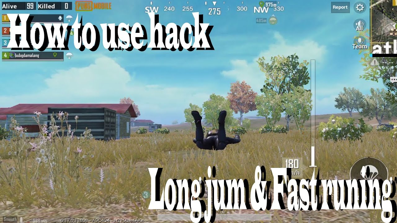 Pubg mobile hacker | jump hack speed hack Everything | how we can do ...