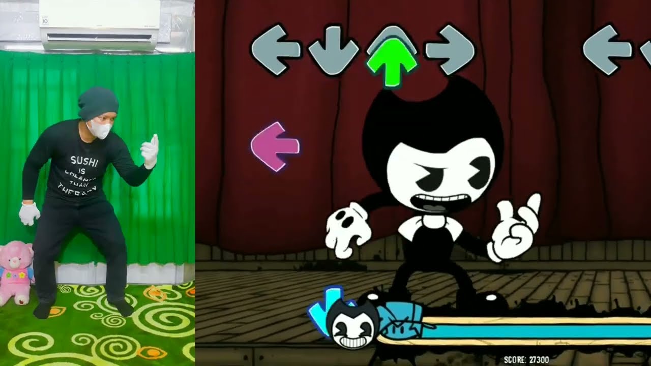 Friday Night Funkin' VS Indie Cross V1 Bendy Bonus song Freaky Machine ...