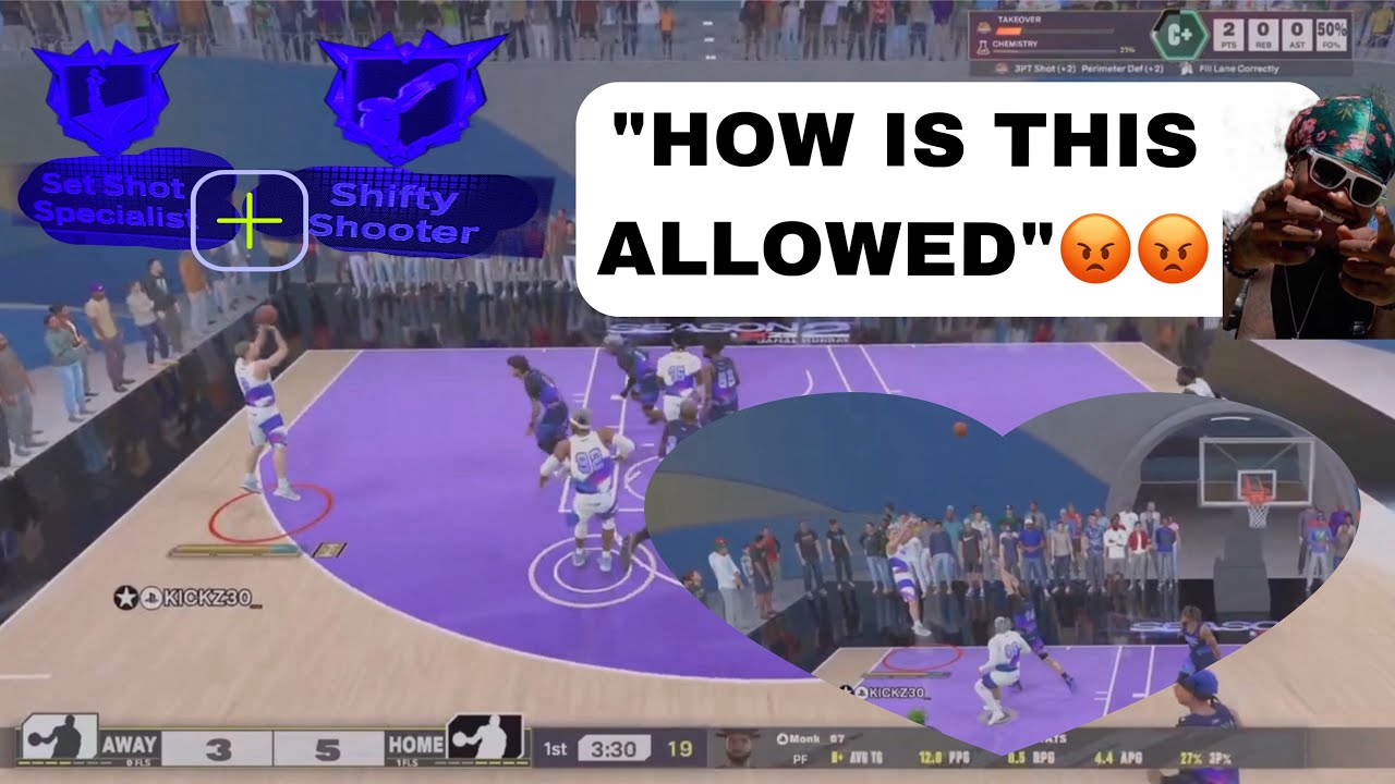 HOF SHIFTY SHOOTER + HOF SET SHOT SPECIALIST IS OVERPOWERED ON A 6’6 ...