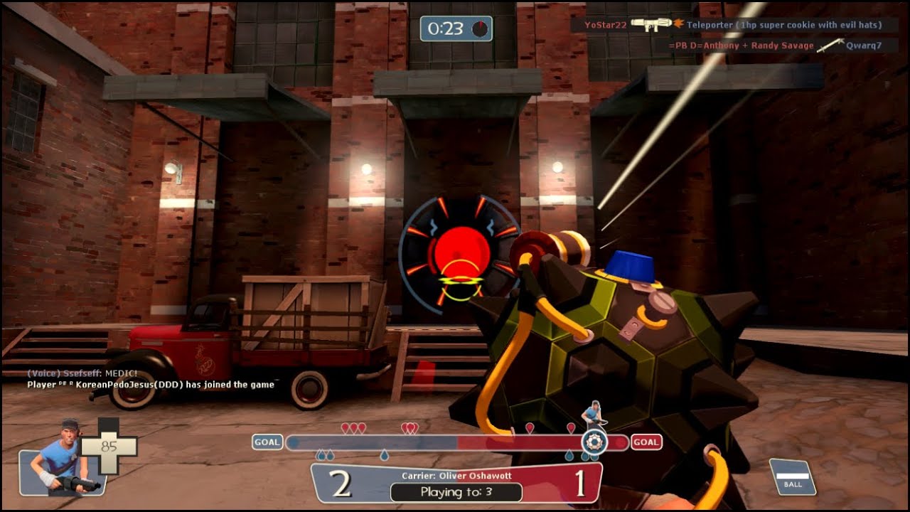 TF2: Football in TF2! (New Pass TIme Gamemode) - YouTube